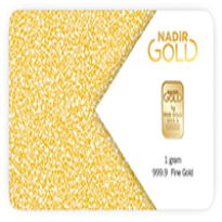 Gold Nadir (Pebble Series) Minted Bar - 1 gram | Silver Bullion