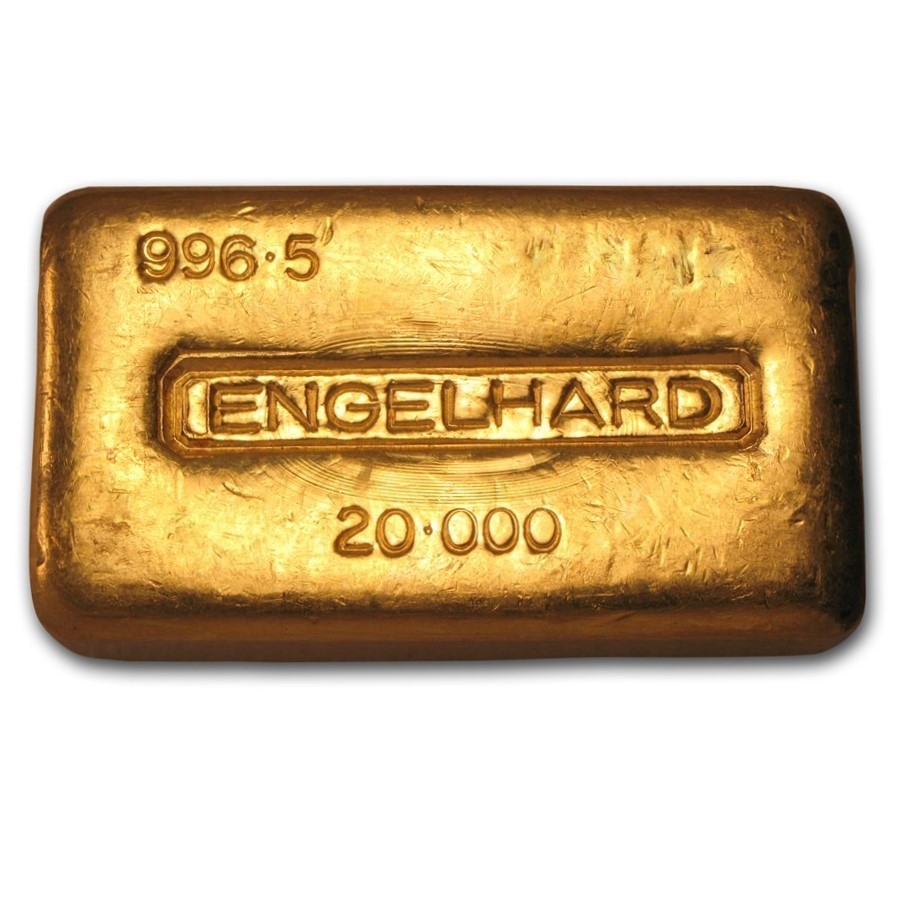 Gold 20 oz Engelhard Cast Bar | Silver Bullion