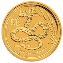 Gold Lunar Snake Series II Coin 2013 - 2 oz | Silver Bullion