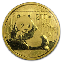 Gold Coin Chinese Panda 2015 - 1/2 oz | Silver Bullion