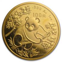 Gold Coin Chinese Panda 1992 - 1 oz | Silver Bullion