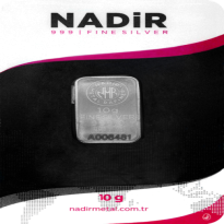 Nadir Silver Minted Bar - 10 gram | Silver Bullion