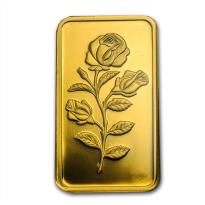 Gold 100 grams PAMP Suisse ROSA Minted Bar | Silver Bullion