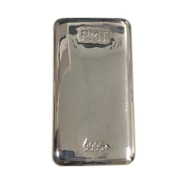 PMT Silver Cast Bar - 1 kg | Silver Bullion