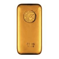 Gold 20 oz Perth Mint Cast Bar | Silver Bullion