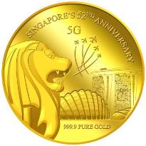 Pure Gold 5g Singapore Commemorative Collection | Silver Bullion