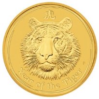 Gold Lunar Coin 2010 - Year of the Tiger - 1 kg | Silver Bullion