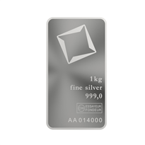 Valcambi Silver Minted Bar - 1 kg | Silver Bullion