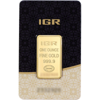 Gold IGR Minted Bar - 1 oz | Silver Bullion