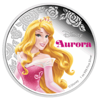 Silver Numis Disney Princess Aurora 2015 1 oz | Silver Bullion