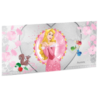 Silver Numis Disney Princess Aurora 2018 5 Gram Note | Silver Bullion