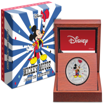 Silver Numis Disney Retro Carnival Mickey 2019 1 oz | Silver Bullion