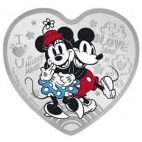 Silver Numis Disney Love: Ultimate Couple Coin 2021 1 oz | Silver Bullion